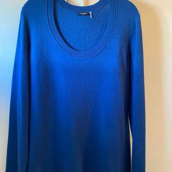 Magaschoni | Sweaters | Magaschoni Royal Blue Cashmere Sweater | Poshmark